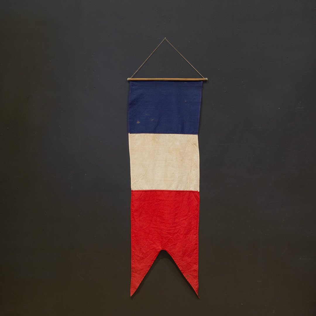 Vintage French Flag Banner c.1940 | S16 Home | San Francisco, CA