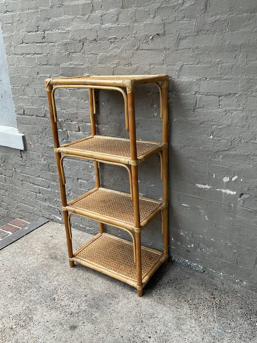 Vintage Rattan Shelf | GoodWood | U St - Washington, DC