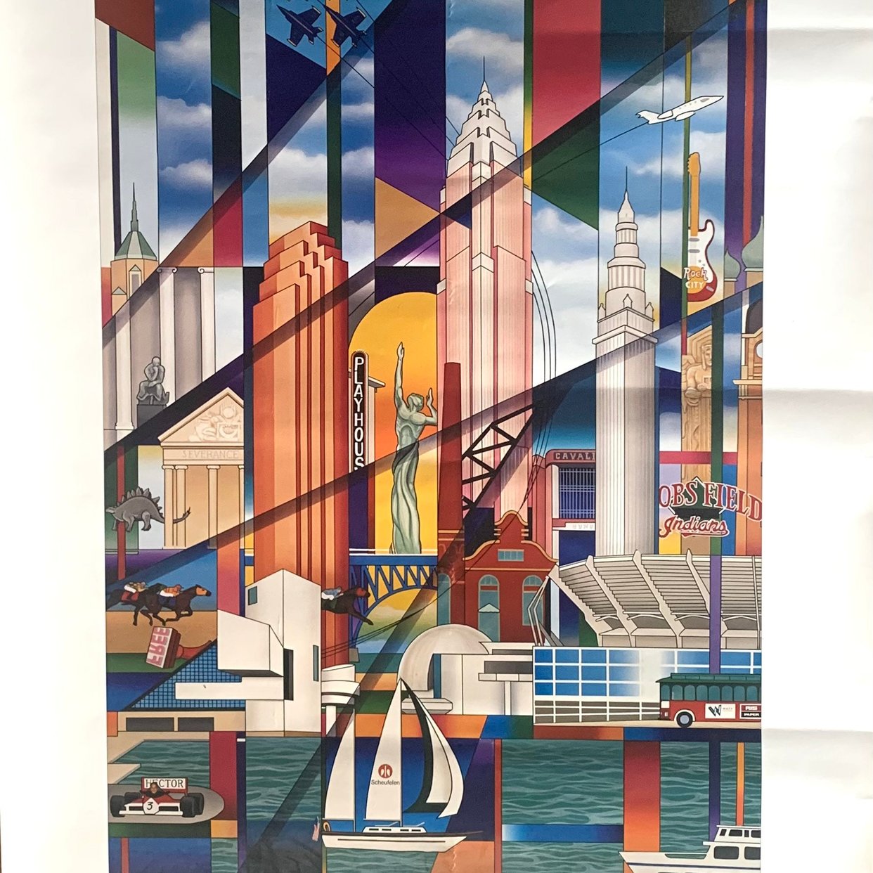 Cleveland "In Motion For The Millennium" Hector Vega 1999 | Galaxie ...