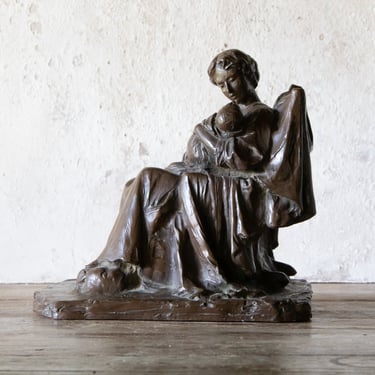 The Young Mother Sculpture, Limited Edition Statue of | Green Spruce ...