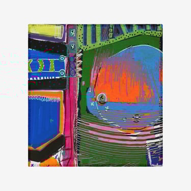 The Artist World | Large Silk-Modal Square Scarf | National Museum of ...