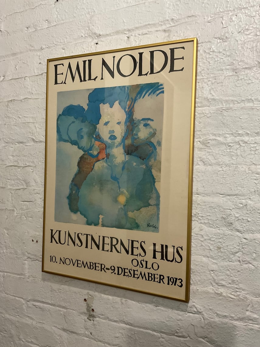 Vintage Emil Nolde Exhibition Poster | GoodWood | U St - Washington, DC