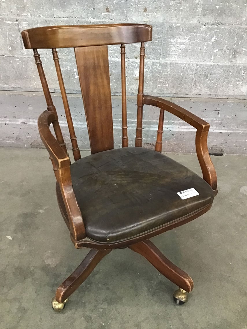 Wood Office Chair (Seattle) | Second Use | Seattle and Tacoma, WA