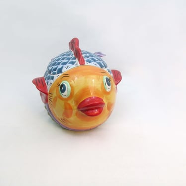 Amazing Dario Farrucci Designs Colorful Fish Tureen Hand | Highland ...