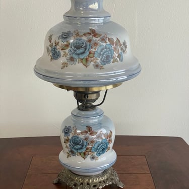Blue Floral Lamp | Sunbeam Vintage - Highland Park - Los Angeles, CA ...