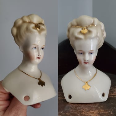 Beautiful Vintage Doll Head with Pierced Ears and | Hey Sailor Nice ...