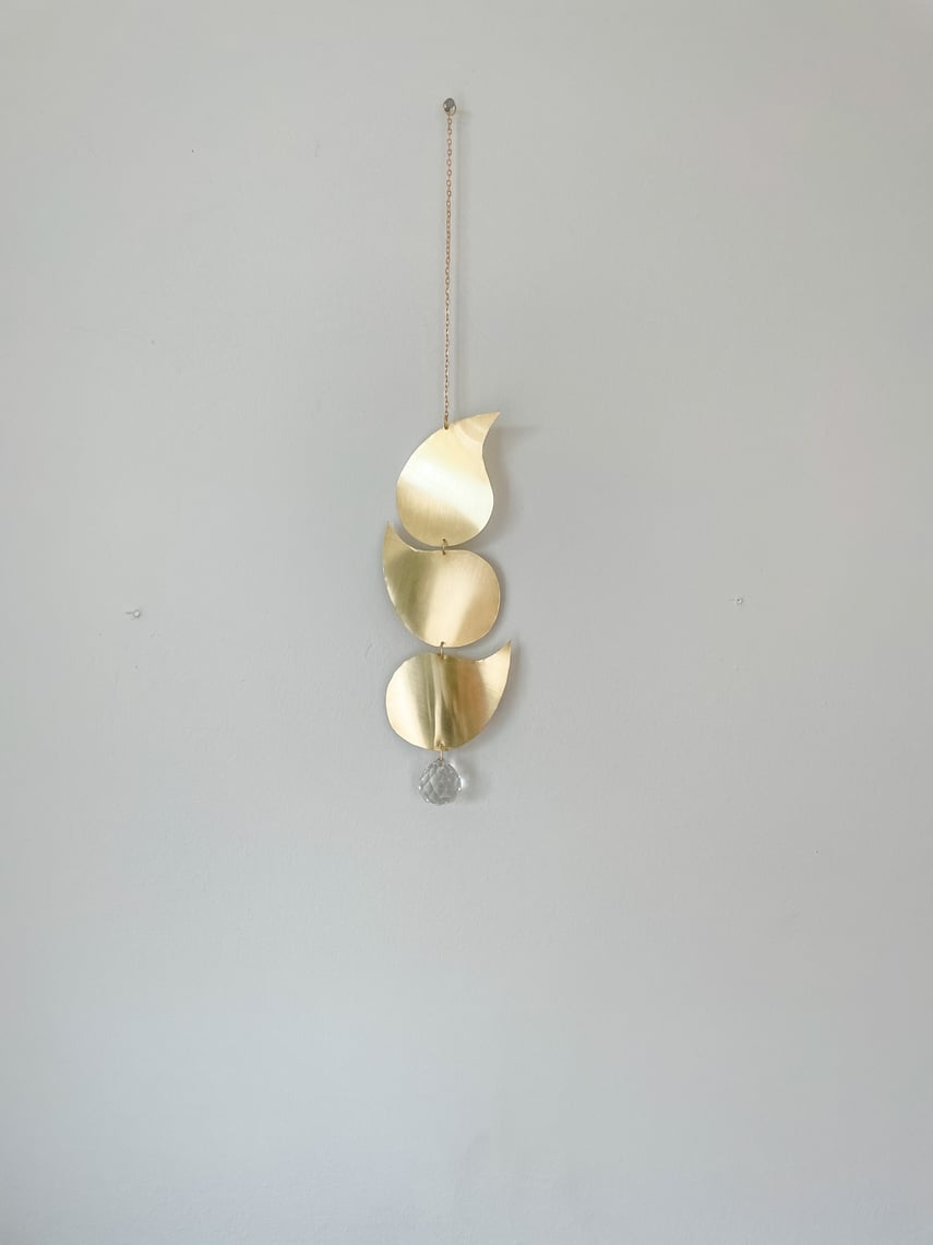 Teardrop Light Catcher | W | Abcrete & Co. | Washington, DC