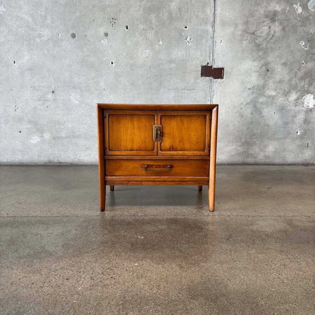 Mid Century Drexel Nightstand Circa 1960 | Urban Americana | Long Beach, CA
