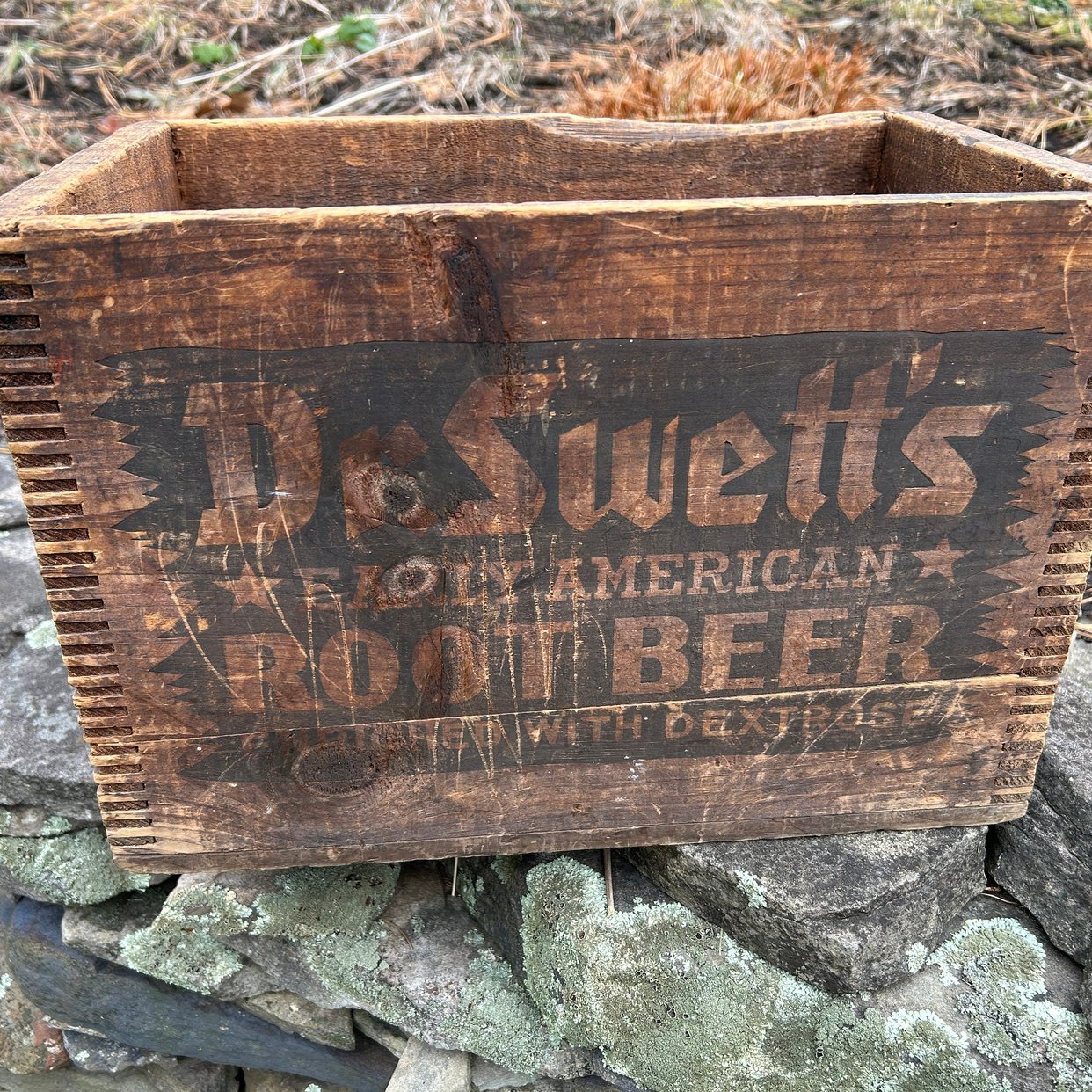 Vintage Dr Swett's Root Beer Wooden Crate: Country | Farmhouse ...