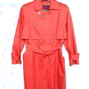 1980s Red Trench Coat | The Vintage Twin - Manhattan - New York, NY | ATTIC