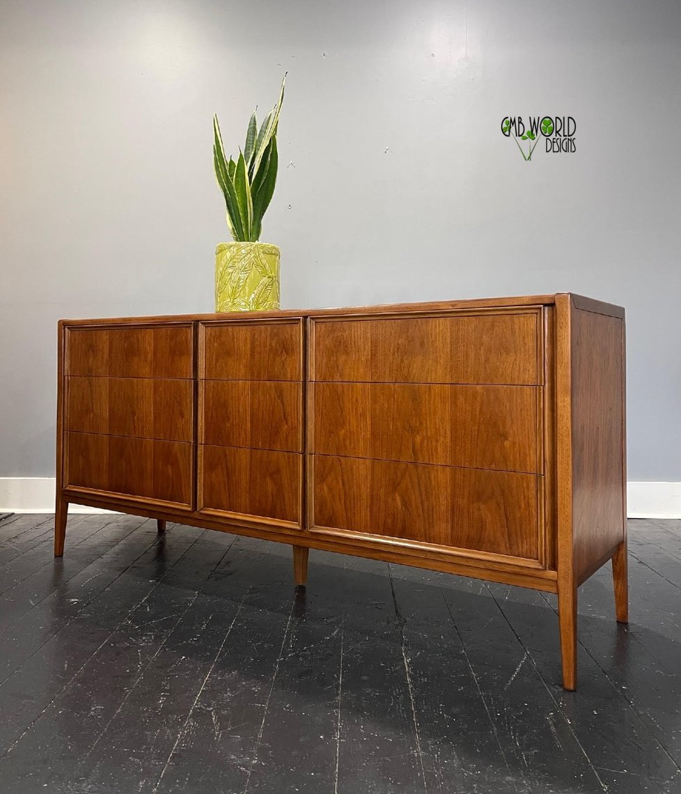 Thomasville Walnut Lowboy | CMB World Designs | DMV