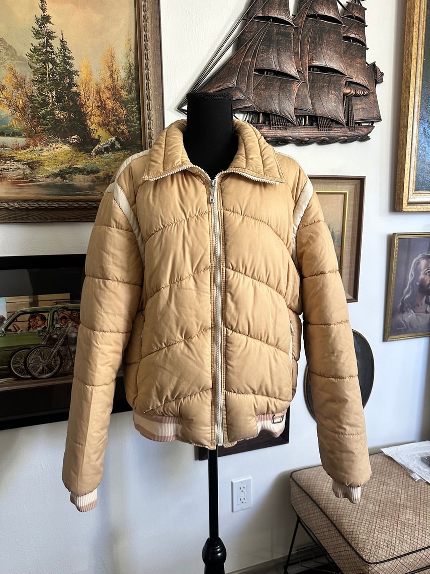 Vintage 1970s/80s Puffer Jacket Mountain Goat by White Stag | Desert ...