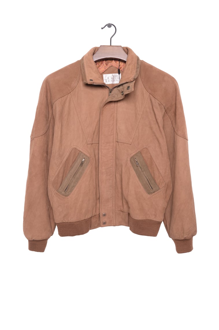 1990s Leather Bomber Jacket | The Vintage Twin | Manhattan - New York, NY