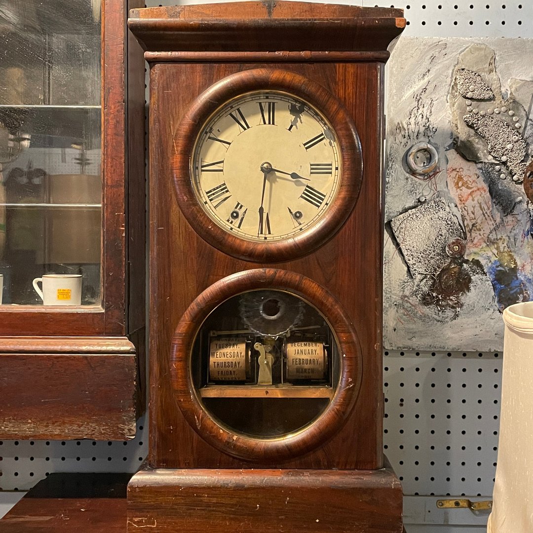 C.1875 Seth Thomas Calendar Clock Running | Community Forklift ...