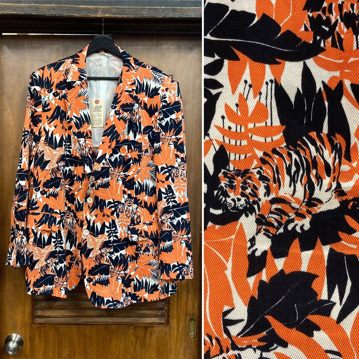 Vintage 1960’s Jungle Tiger Lilly Pulitzer Blazer Sport | Vintage on ...