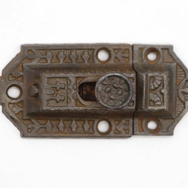 Antique Victorian 3 in. Black Cast Iron Cabinet Latch | Olde Good ...