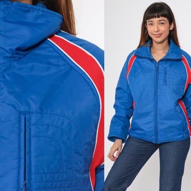 80s Blue Puffer Jacket Vintage Ossi Skiwear Ski | Shop Exile - Tucson ...