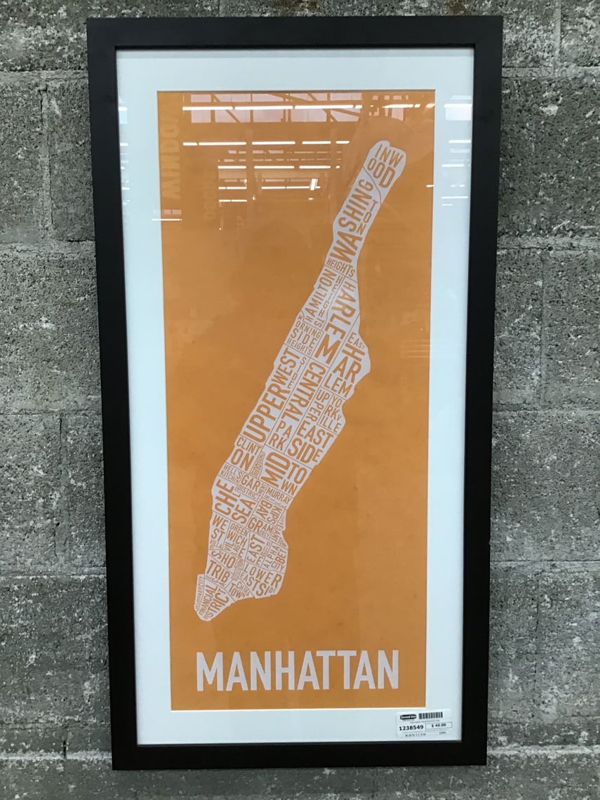 Manhattan Neighborhood Map (Seattle) | Second Use | Seattle and Tacoma, WA