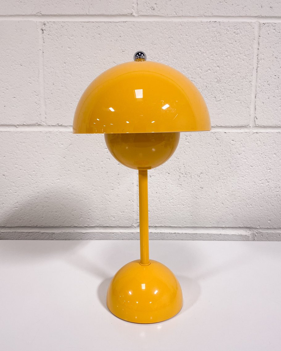 Yellow Mushroom LED Table Lamp | Sunbeam Vintage | Highland Park - Los ...