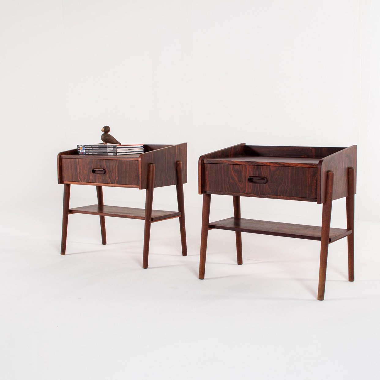 Pair of Danish Mid-Century Rosewood Bedside Tables with | Entourage ...