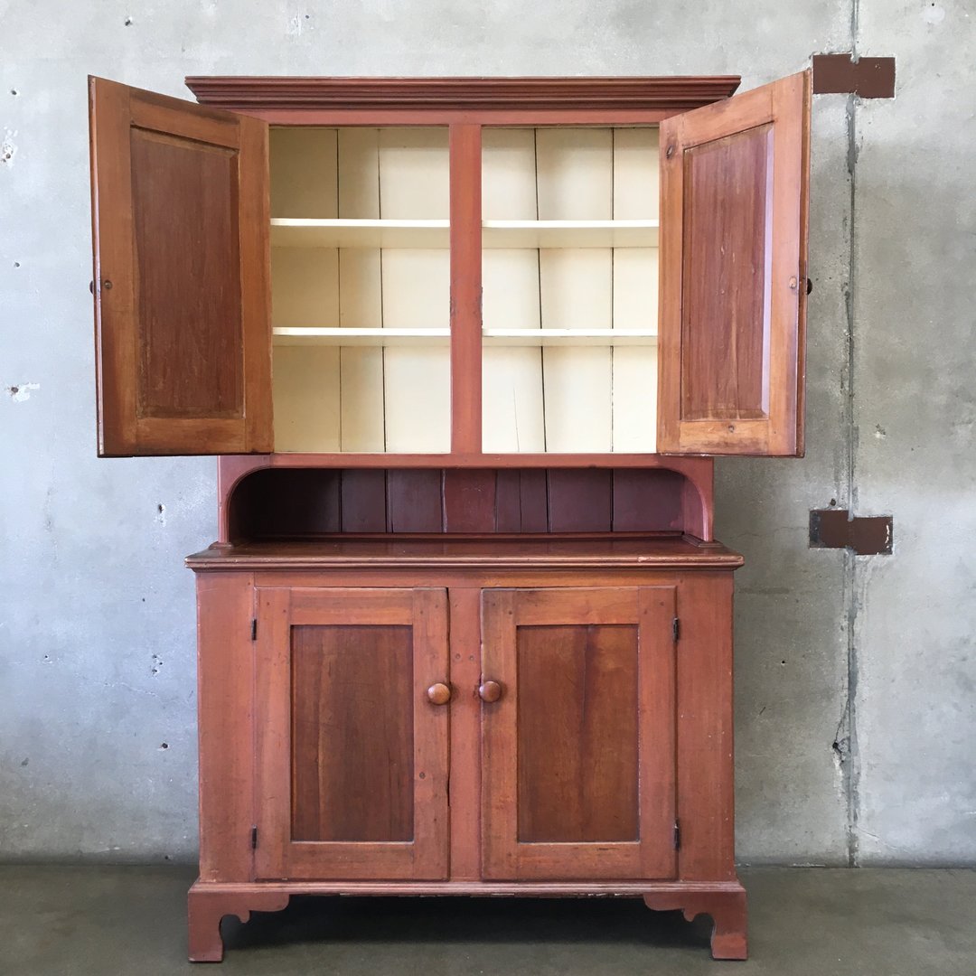 Antique Primitive English Cupboard/Cabinet | Urban Americana | Long ...