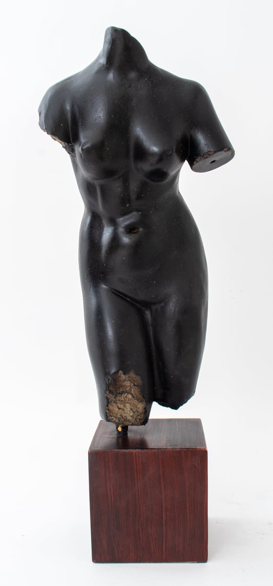 Grand Tour Manner Nude Female Composite Sculpture | Showplace Antique ...