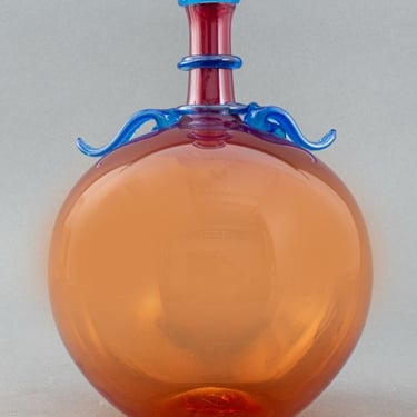 Robin Mix Amber Glass Vase, 1993 | Showplace Antique + Design Center ...