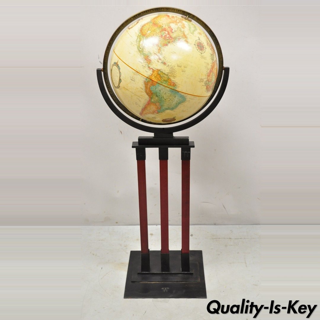 Replogle 16 Inch Diameter Globe on Stand World Classic Series Standing ...