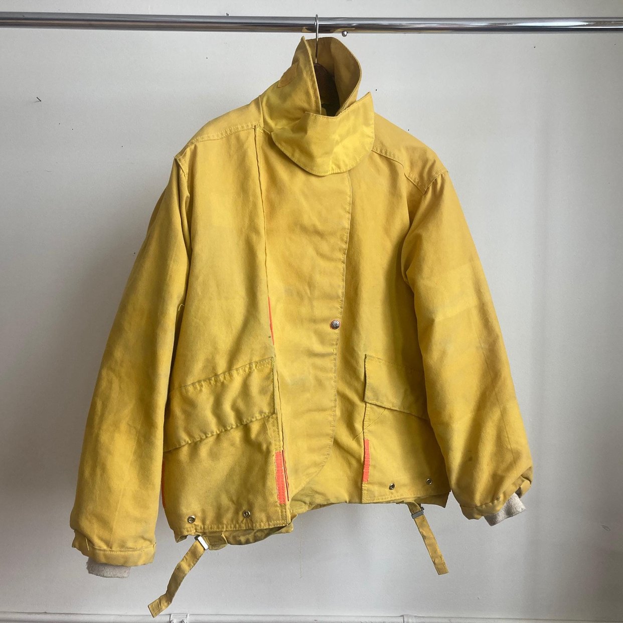 Vintage Firefighter Turnout Coat Bunker Jacket Utility Jacket ...
