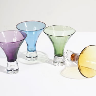 Colored Trumpet Glasses | Betsu Studio | Philadelphia, PA