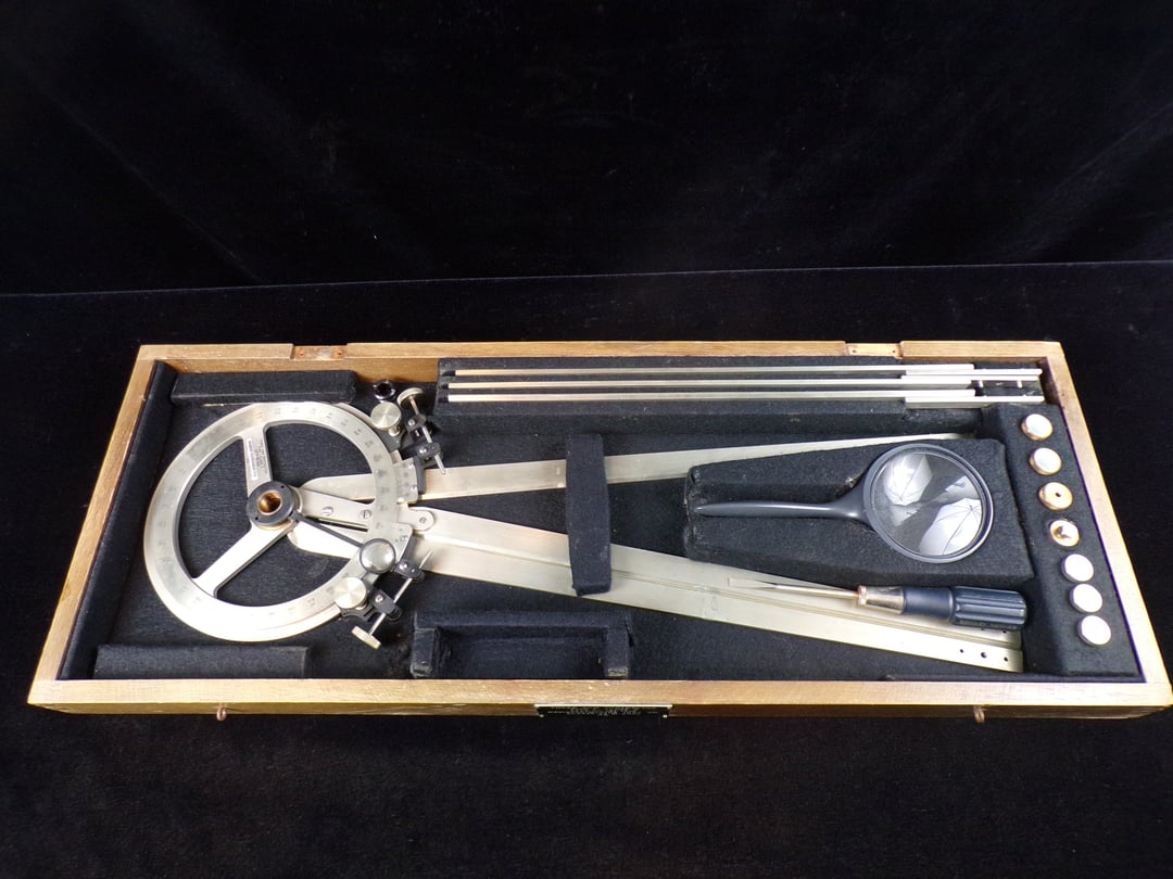 Three Arm Protractor Type I Class 2 Marine Instrument Co, US ...