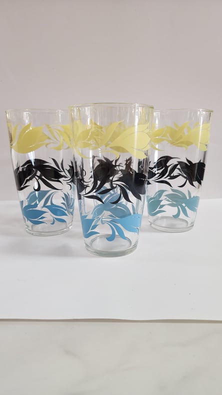 Hazel Atlas Extra Large Glass Set of 4 | Vintage MC | Frederick, MD