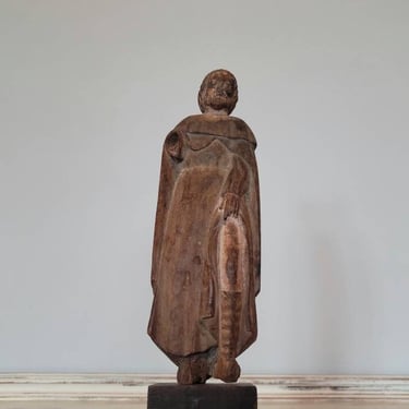 17th Century Spanish Colonial Hispano-Philippine Carved Santo Saint ...