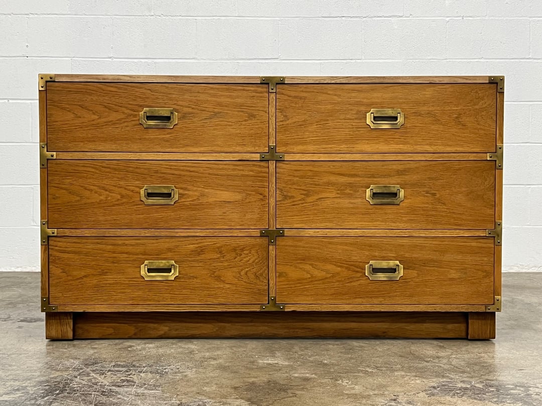 Drexel Campaigner Mid-Century Modern 6-dr Dresser / Credenza / TV Stand ...