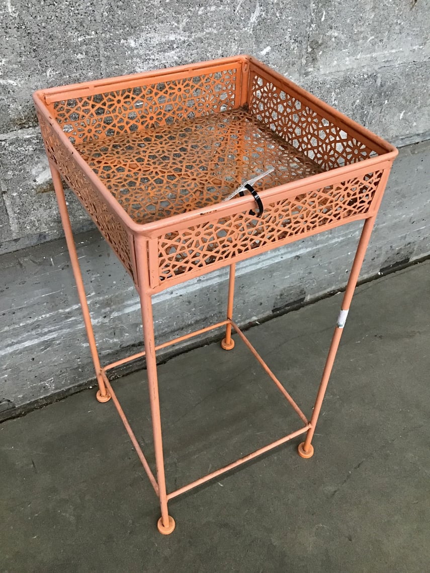 Salmon Pink Plant Stand (Seattle) | Second Use | Seattle and Tacoma, WA
