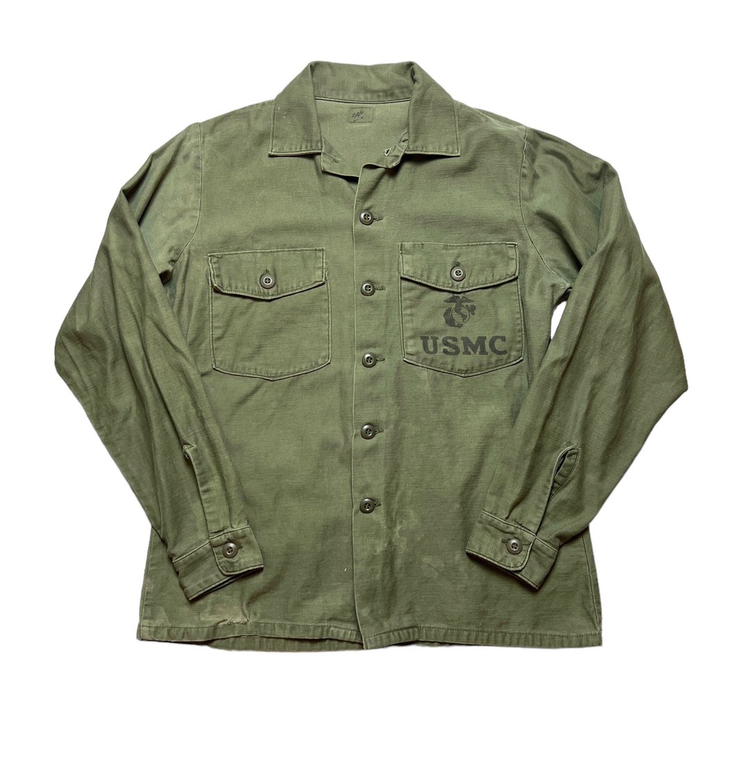 Vintage 1970s OG-107 US Marine Corps Utility Shirt ~ fits M ...