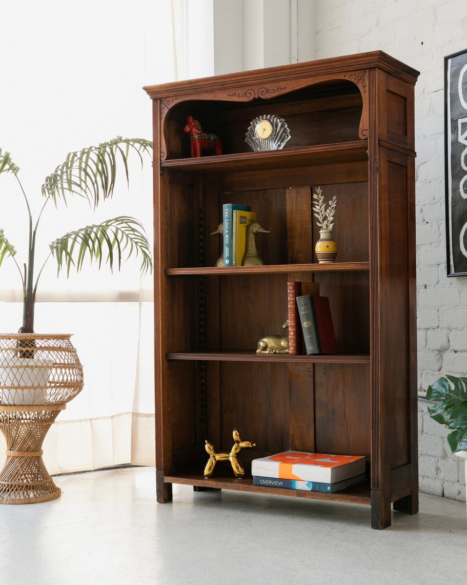 Vintage Wood Bookcase | Sunbeam Vintage | Highland Park - Los Angeles, CA