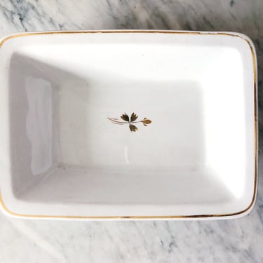 Ironstone Rectangle Bowl | Antica Market | Frederick, MD
