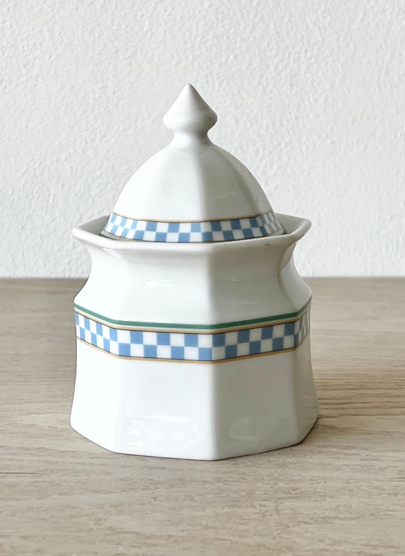 Checkered Canister | Golden Age Design | Robbinsdale, MN