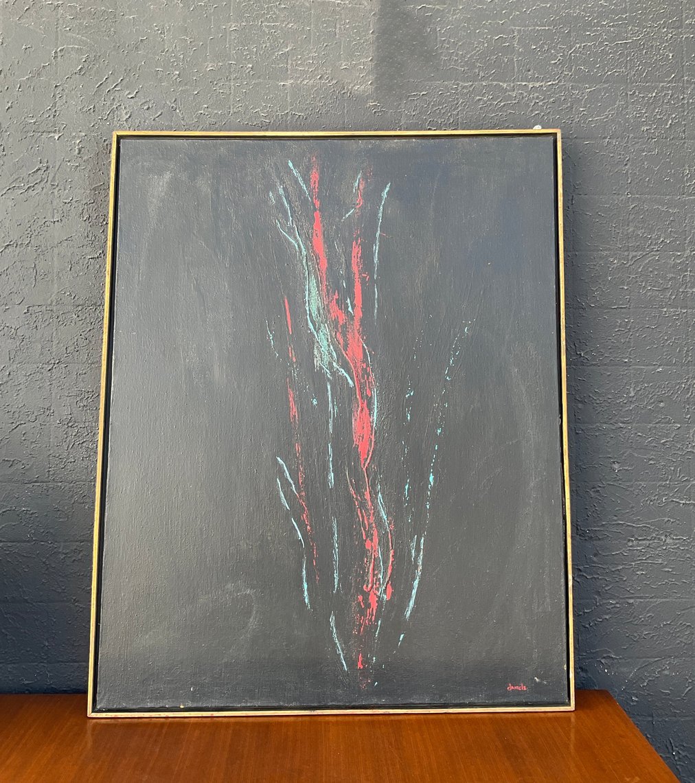 Large Scale Mid Century Original Painting | Revival Vintage | North ...