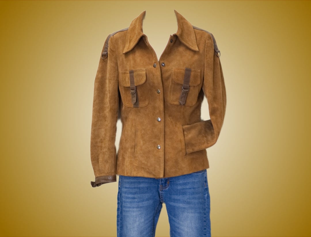 Vintage 70s Brown Suede Jacket | 1970s Leather Jacket | Bold Fashioned ...