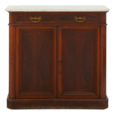 Vintage Marble Top Cabinet | Jayson Home | Chicago, IL