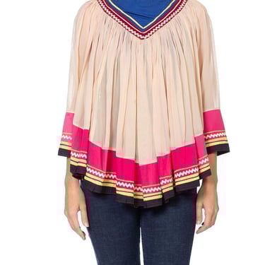 1940S Seminole Indian Native American Ric-Rac Boho Poncho | Morphew ...