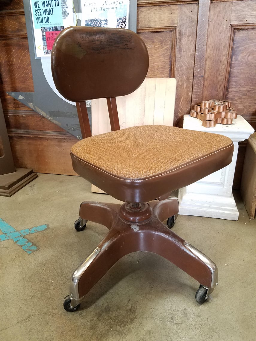 Riteform MCM Library Swivel Chair | Earthwise Architectual Salvage ...