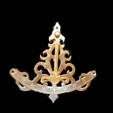Brass Inclinometer or Clinometer | Annapolis Maritime Antiques ...
