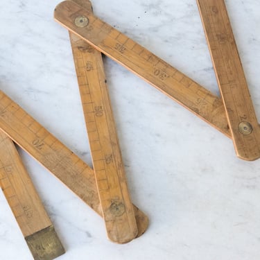 Folding Wood Measuring Stick | Elsie Green | Concord, CA