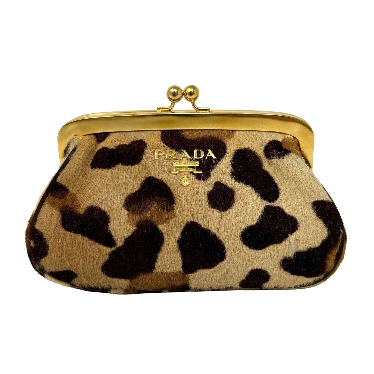 Prada Cheetah Kisslock Mini Clutch | Treasures of NYC - New York, NY ...
