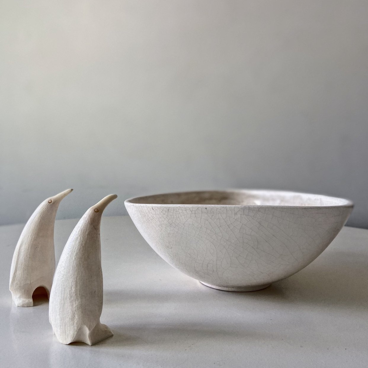 Sculptural Triangle pottery Bowl Planter Vintage Handmade midcentury ...