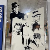Vintage 1976 Frank Sinatra Wall Mirror | Rocket City Retro | Cocoa, FL
