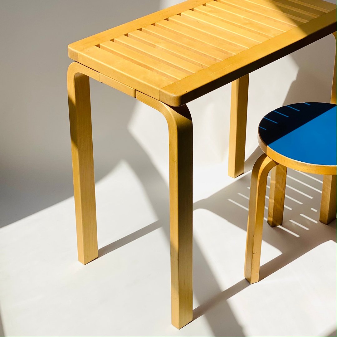 Rare Alvar Aalto / Artek 153B Prototype Console Table 1990 | Odd Eye ...